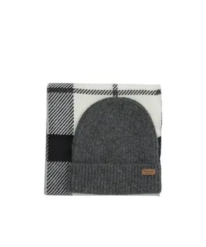 Barbour Pendle Beanie And Blair Scarf Set
