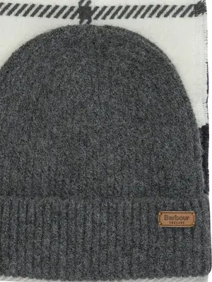 Barbour Pendle Beanie And Blair Scarf Set
