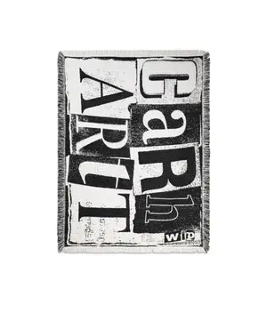 Carhartt Work In Progress Letterpress Blanket - Black/wax