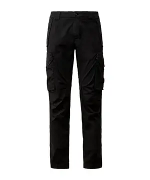 C.P. COMPANY Belt Loop Track Pants - Black