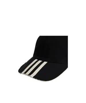 Y3 Striped Distressed Baseball Cap