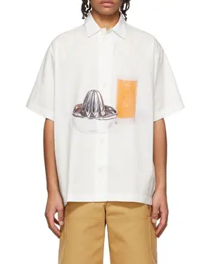 Jacquemus Printed Short-sleeved Shirt
