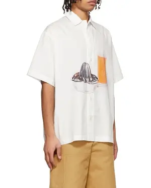 Jacquemus Printed Short-sleeved Shirt