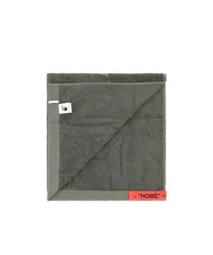 Off-White Bookish Logo-jacquard Towels