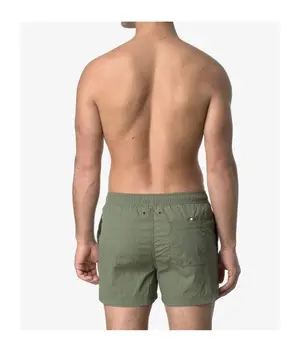 K-WAY Drawstring Waist Swim Shorts
