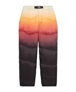 Casablanca Gradient Quilted Casual Pants - Black