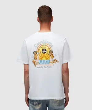 Casablanca Studio De Musique Organic-cotton T-shirt