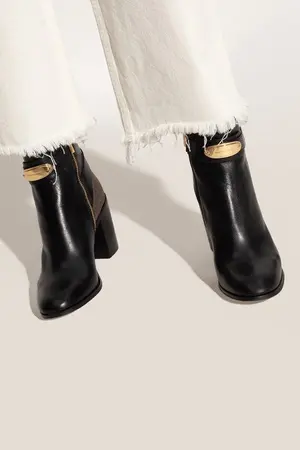 Michael Kors Darcy 95mm Ankle Leather Boots