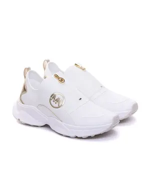 Michael Kors Sami Logo-appliqué Zipped Sneakers