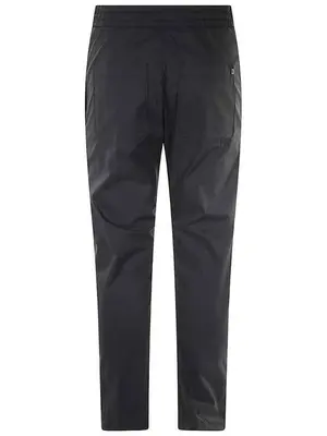 DONDUP Logo Trousers With Elasticated Waist And Drawstring