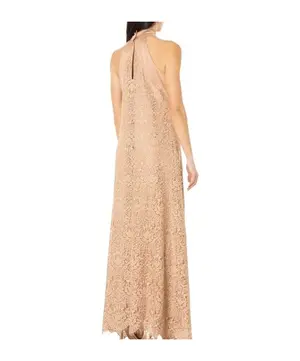 D.exterior Halter Neck Dress