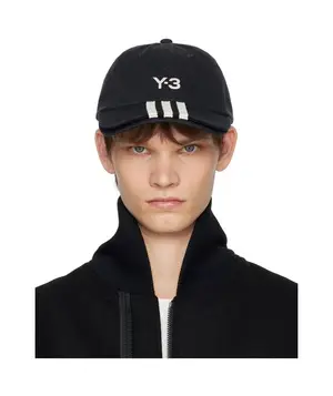 Y3 Striped Cap