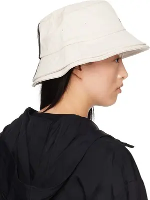 Y3 3-striped Bucket Hat