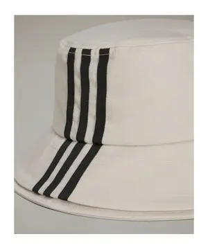 Y3 3-striped Bucket Hat