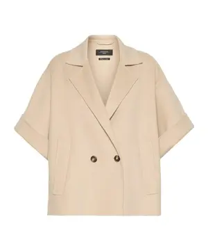 Max Mara Double-breasted Short Coat