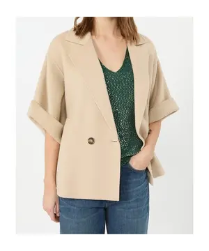 Max Mara Double-breasted Short Coat
