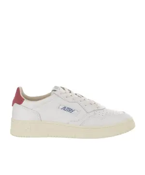 AUTRY Medalist Leather Sneakers - White