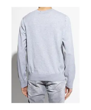 Dsquared2 Logo Embroidered Knitted Jumper