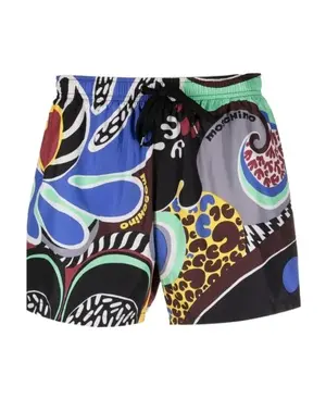 Moschino Sun Print Swim Briefs