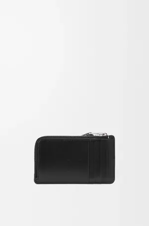 Loewe Switch Coin Cardholder In Supple Grained Calfskin And Suede