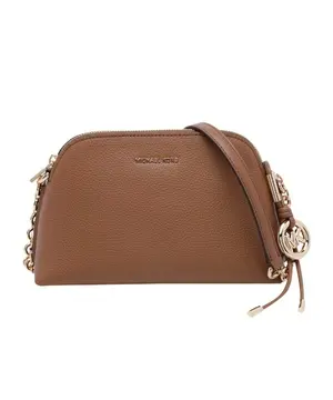 Michael Kors Zippered Shoulder Bag - Brown