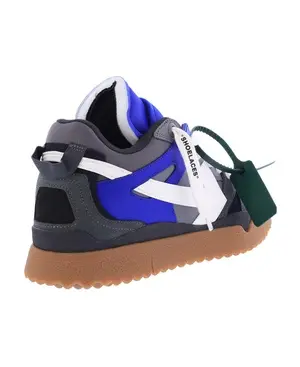 Off-White Mid Top Sponge Round Toe Sneakers