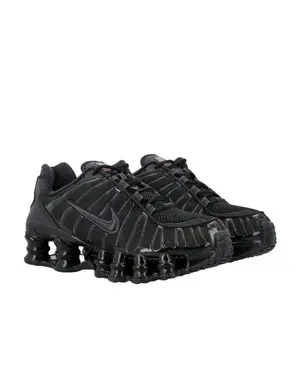 Nike Shox Tl Lace-up Sneakers - Black