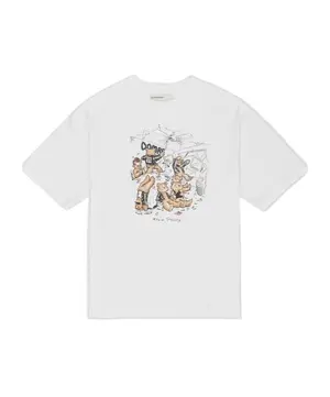 DOMREBEL Short-sleeved T-shirt - Ivory