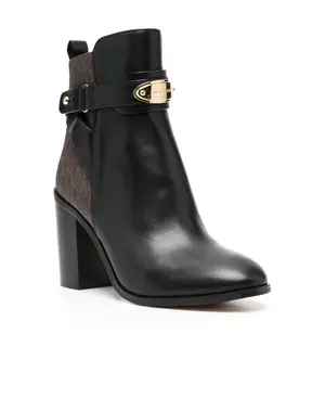 Michael Kors Darcy Monogram Almond Toe Boots