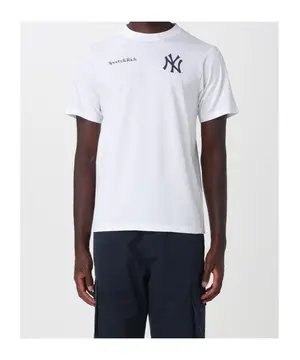 SPORTY  RICH Sporty & Rich Yankees Serif T-shirt