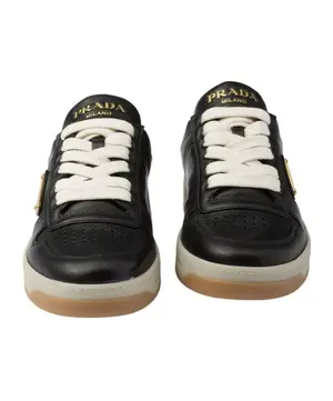 Prada Triangle-logo Lace-up Sneakers