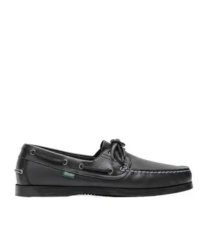 Paraboot Barth Leather Loafers - Black