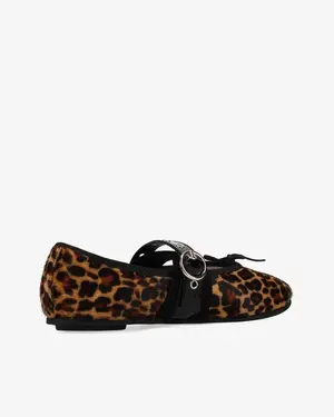 Repetto Studded Strap Ballet Flats