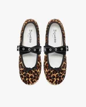 Repetto Studded Strap Ballet Flats