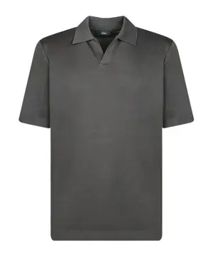 Herno Open Collar Polo Shirt