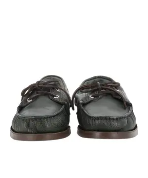 Paraboot Barth Boat Shoes - Black