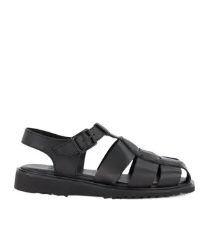 Paraboot Round-toe Sandals - Black