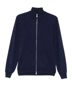Brunello Cucinelli High-neck Zip-up Knitwear - No