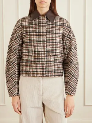 Brunello Cucinelli Plaid Coat