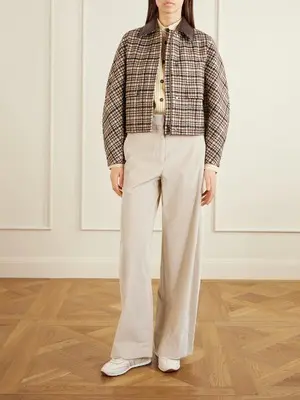 Brunello Cucinelli Plaid Coat