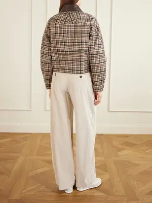 Brunello Cucinelli Plaid Coat