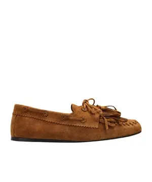 Isabel Marant Étoile Lace-up Loafers - Brown