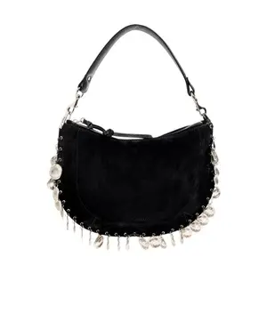 Isabel Marant Étoile Oskan Shoulder Bag - Black/silver
