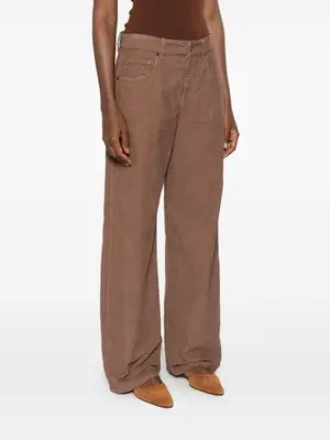 Brunello Cucinelli Corduroy Barrel-leg Trousers