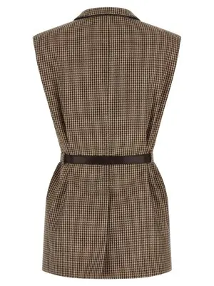 Brunello Cucinelli Belted Waistcoat