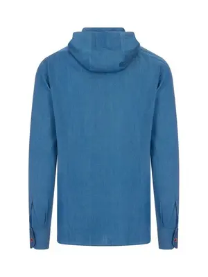 Kiton Mariano Hooded Shirt