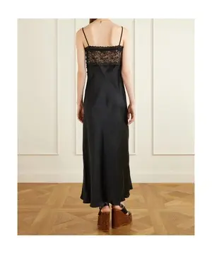 Chloé Lace Detail Slip Dress