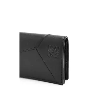 Loewe Puzzle Business Cardholder In Classic Calfskin