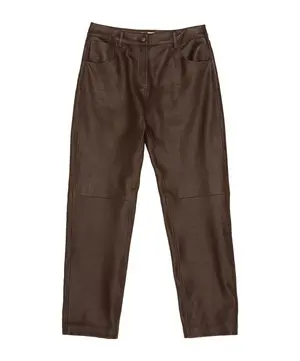 Magda Butrym Casual Pants With Belt Loops - Green