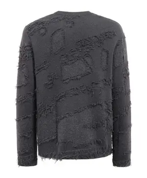 A-COLD-WALL* Long-sleeved Sweater With Distressed Details